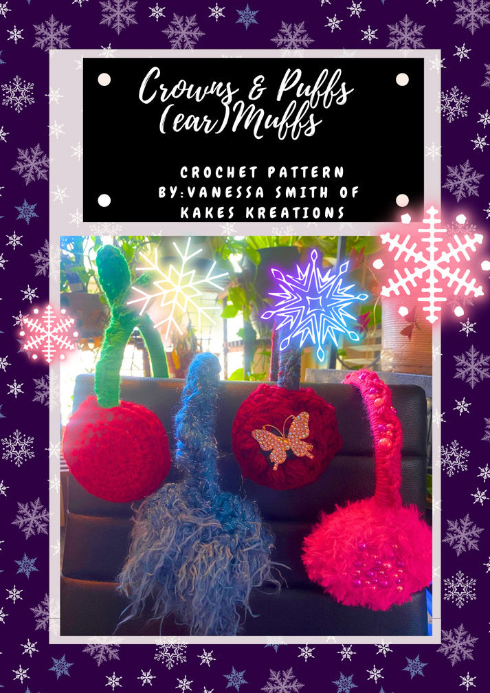 Crowns & Puffs (ear)Muffs – Kakeskreations