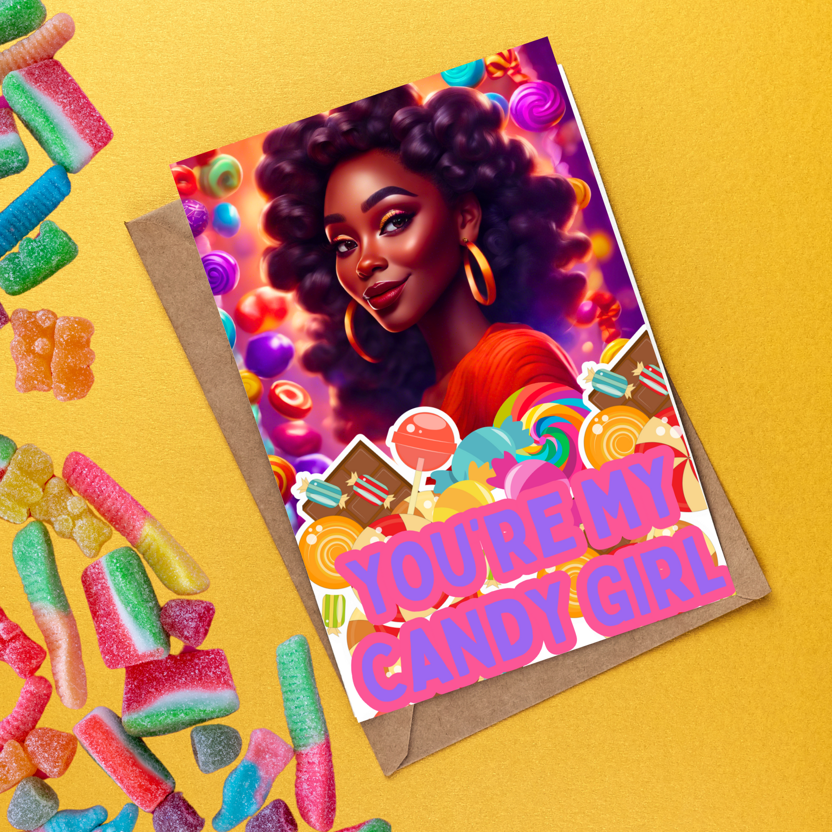 Valentine cards, African American greeting cards – Kakeskreations